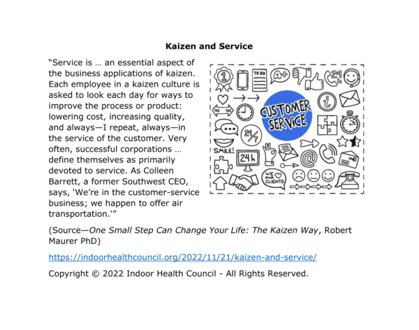 Kaizen and Service – Indoor Health Council